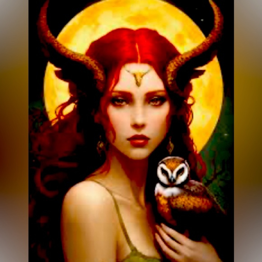 Goddess Lilith Dark Moon Ritual Kit (Contact & Harnes… - Gem